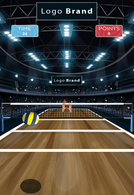 ExtremeVR - SLAM Volleyball - Interactive Game Hire // Extreme VR